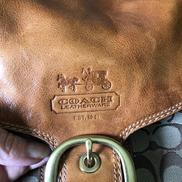 Coach | Bags | Coach Bleeker Signature Flap Bag | Poshmark